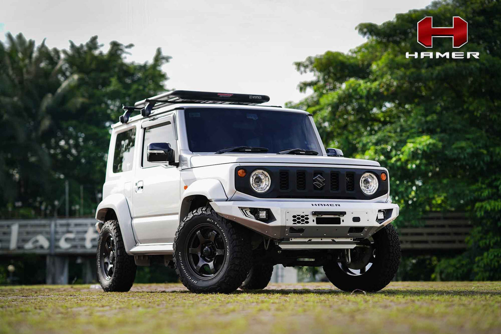 HAMER 4X4 King Series Bull Bar (Jimny Models 2018-Current XL, GLX & Li ...