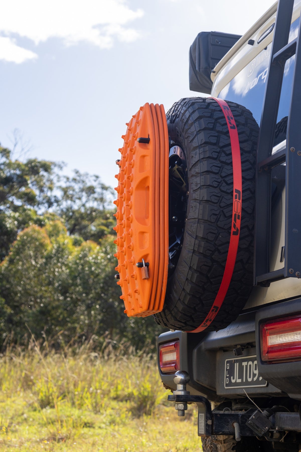 KAON Out-Back Spare Wheel Hub & Recovery Track Mount (Jimny Models 201