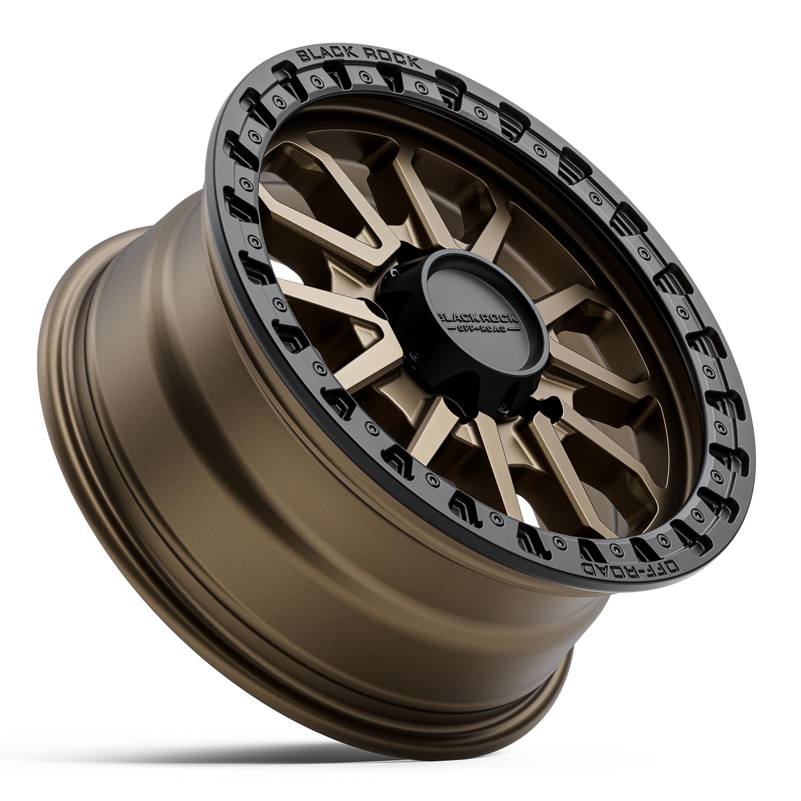 BLACK ROCK WHEELS Cobra 16x7" Alloy Wheel - Dark Bronze (Jimny Models ...