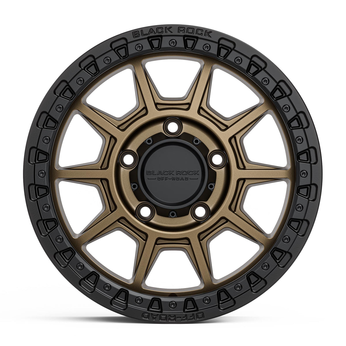 BLACK ROCK WHEELS Gunner 16x7" Alloy Wheel - Dark Bronze (Jimny Models