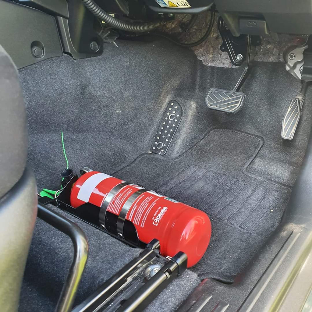 KAP INDUSTRIES Fire Extinguisher/Maglite Bracket *Drivers Side Fitment ...