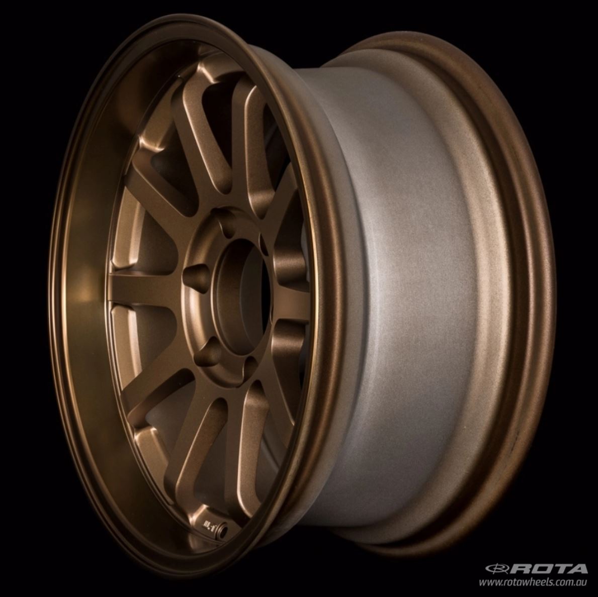 ROTA J-Vee 16x5.5" Speed Bronze Alloy Wheel *ET-20, 5x139.7 (Jimny Mod ...