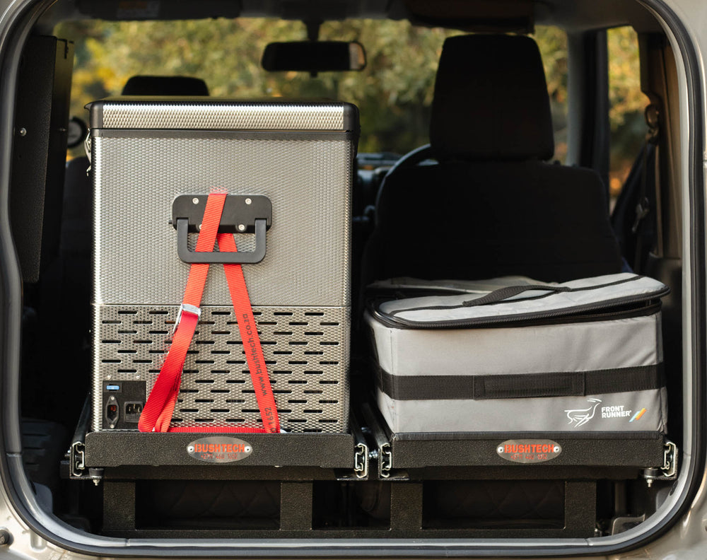 BUSHTECH Heavy-Duty Cargo/Fridge Floor Slide with Cutting Board (Jimny